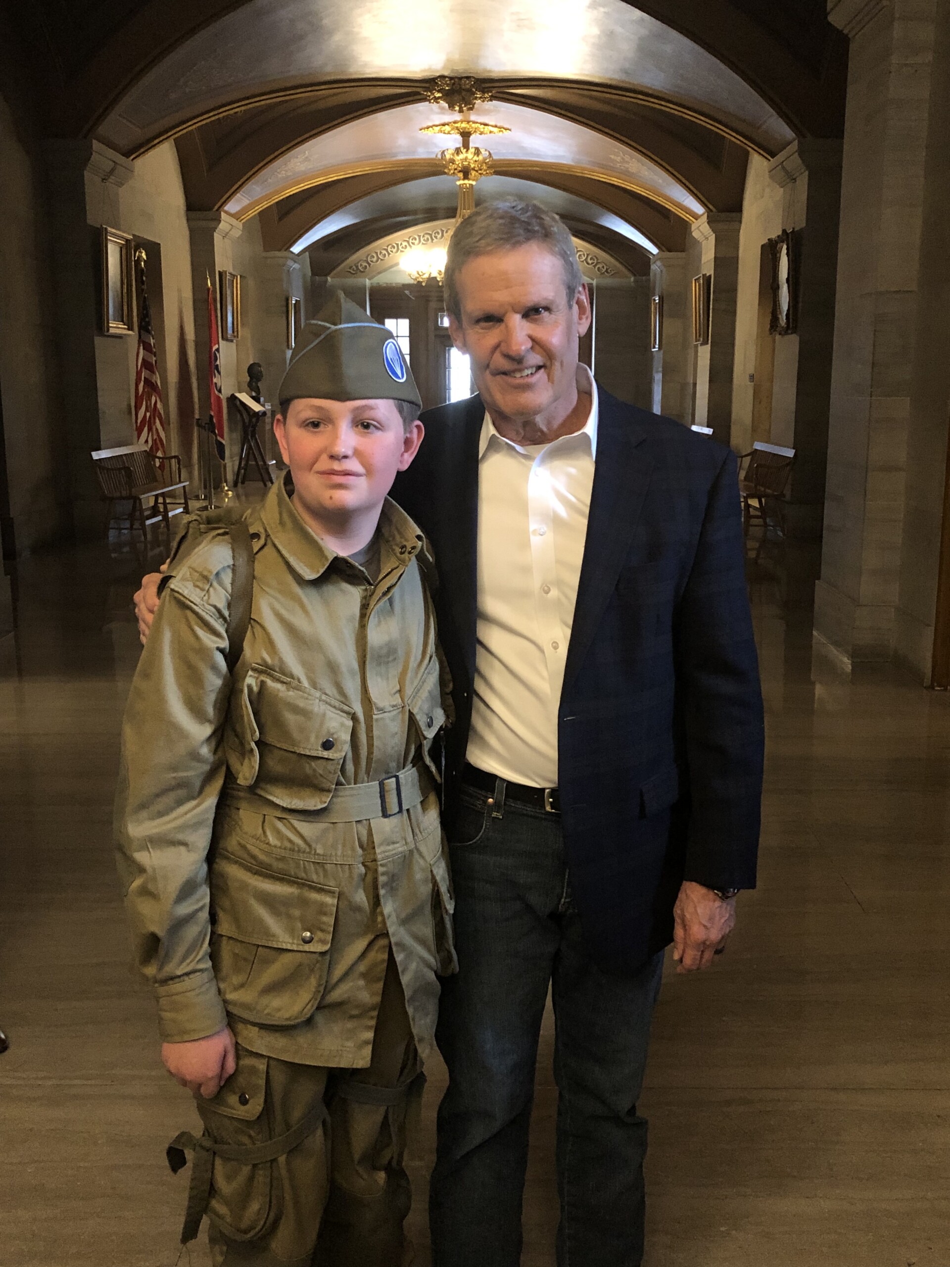 Young reenactor represents West Tennessee event in Nashville - WBBJ TV