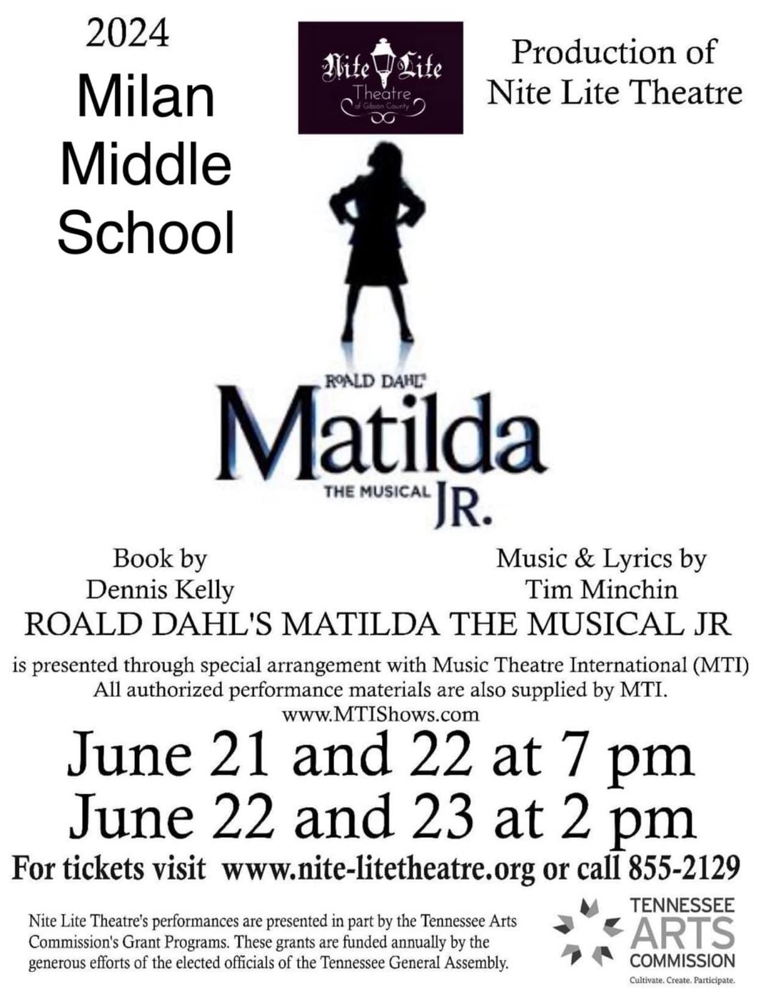 'Matilda Jr.' to take the stage at Milan Middle School - WBBJ TV