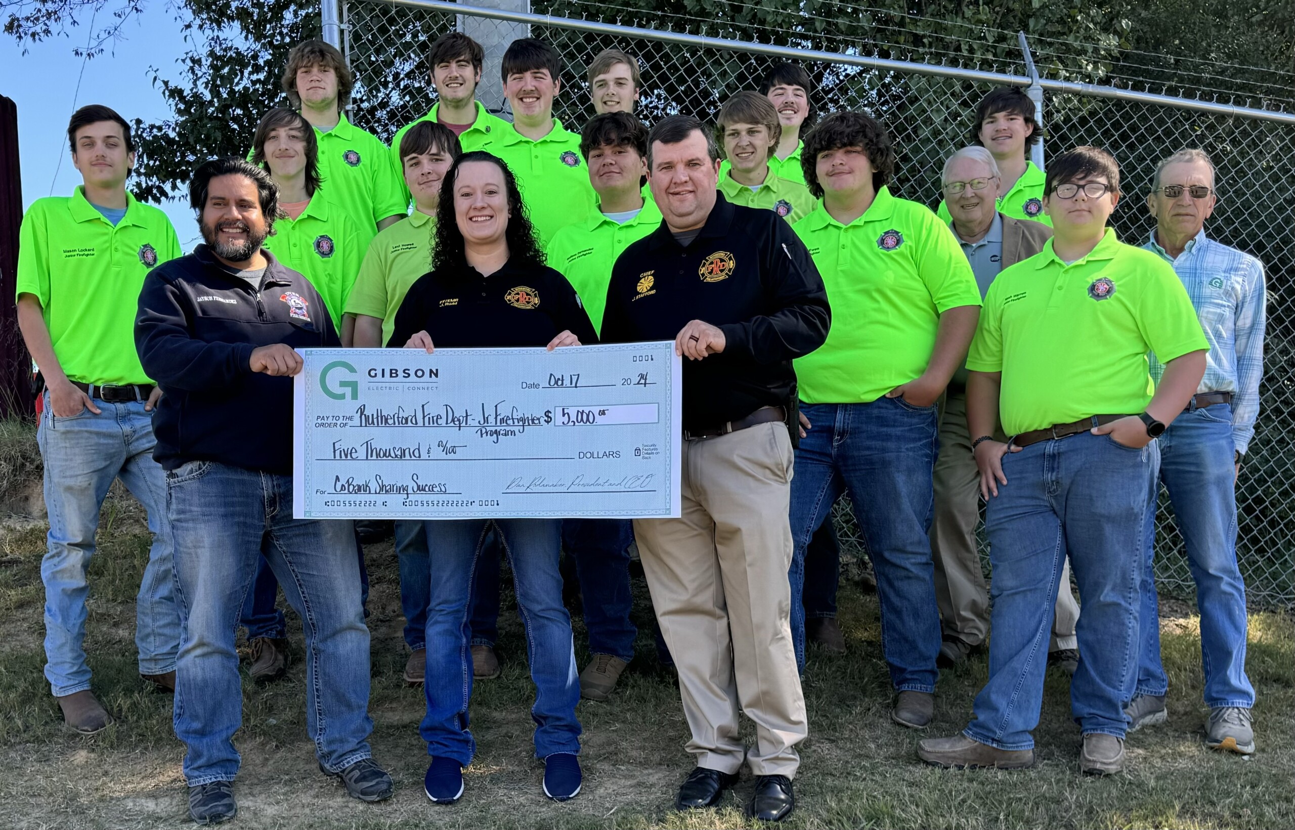 Rutherford Junior Firefighter Program awarded $5,000 - WBBJ TV